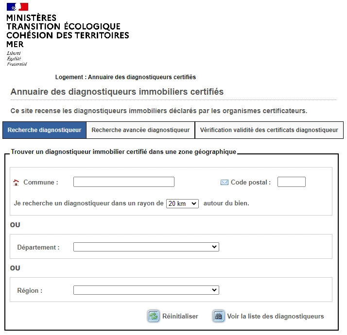 Observatoire DPE de l'Ademe : guide d'utilisation de l'outil